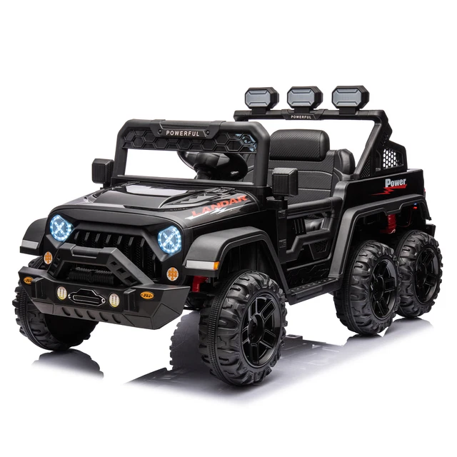 24V KIDS RIDE On Truck Car 4WD Electric Vehicle w/ Music & Remote ...