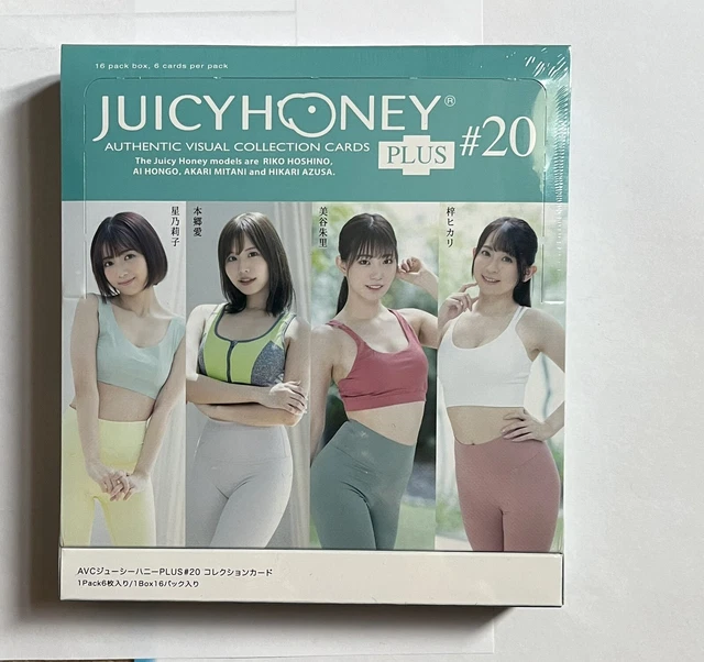 NEW SEALED AVC Juicy Honey Plus #20 Box. 16 Packs Riko Hoshino, Ai Hongo, Hikari £134.99 ...