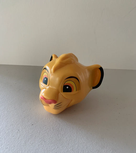 LION KING SIMBA Head Collectible Toy Character Collection + Sticker ...