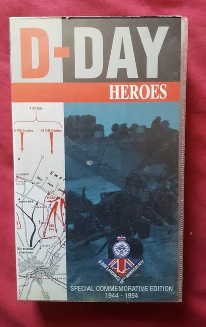 D-DAY HEROES SPECIAL Commemorative Edition 1944-1994 VHS Video Tape PAL ...