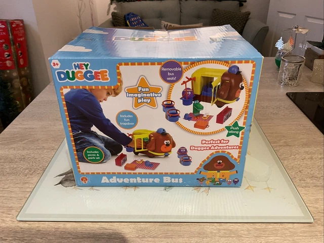 CBEEBIES HEY DUGGEE Adventure Bus Playset Toys makes noises plus ...