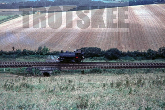 35MM SLIDE BR British Railways Steam Loco 1363 Class 1361 Hemerdon 1964 ...