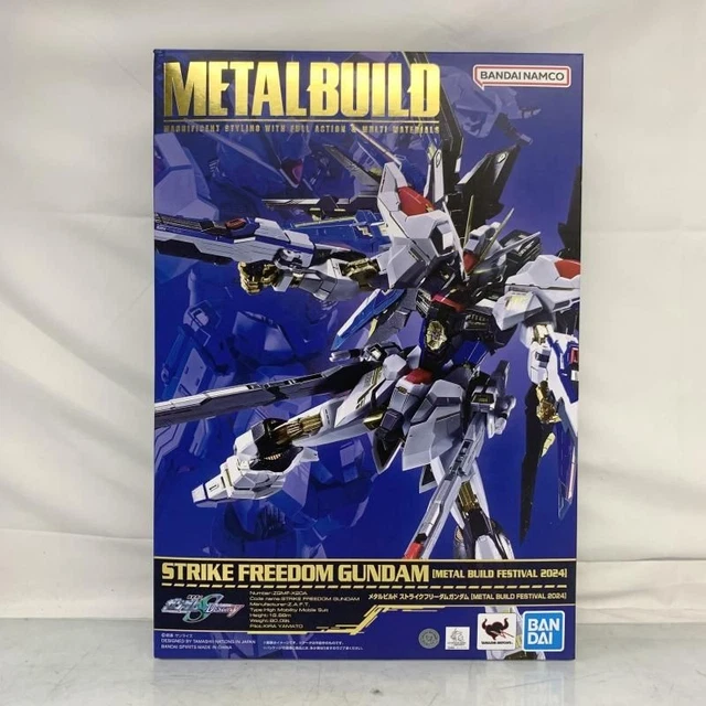 FIGURINE METAL BUILD Strike Freedom Gundam METAL BUILD FESTIVAL 2024 ...