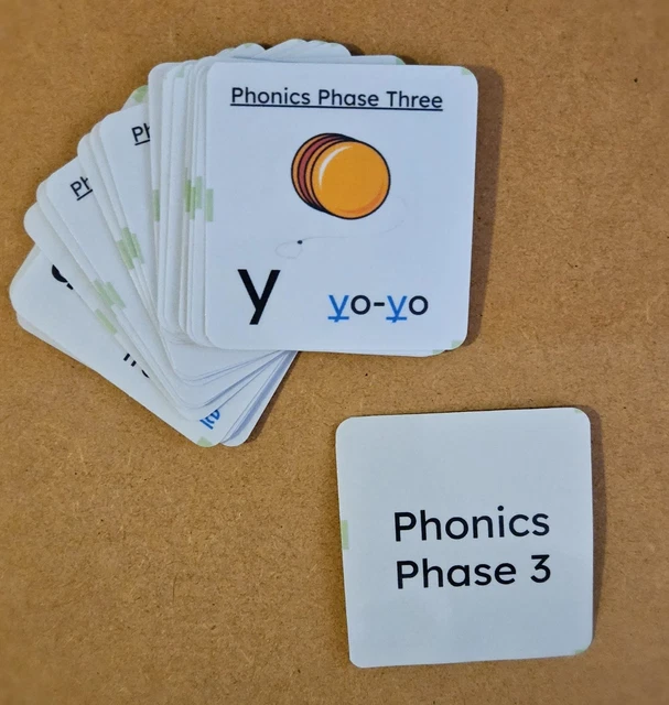 PHONICS PHASE 3 Flash Cards - Digraphs Blending £3.04 - PicClick UK