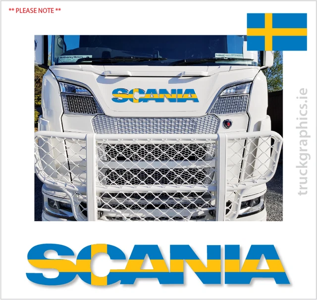 SCANIA R/S series new gen front Grill Perfect fit Decal,Sticker Graphic ...