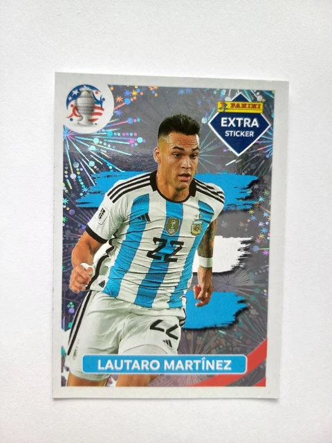 PANINI COPA AMERICA USA 2024 Extra Sticker Silver - Lautaro Martínez ...
