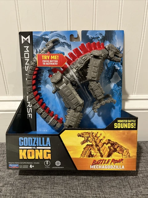 NEW MONSTERVERSE GODZILLA vs Kong BATTLE ROAR MECHAGODZILLA 6” Rare ...