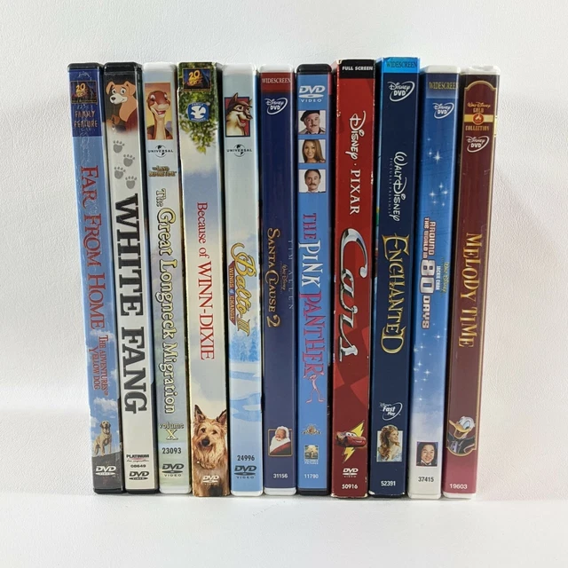 LOT OF 11 Disney Universal Animated Cartoon Family Kids Children Movies ...