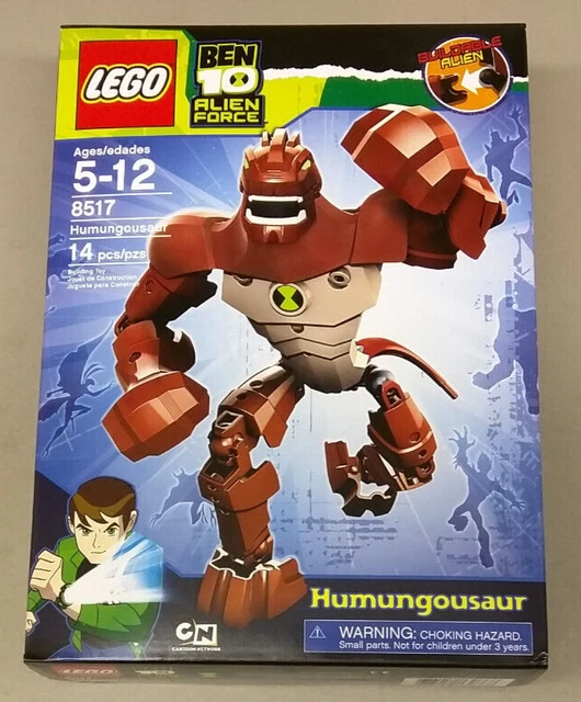 LEGO BEN 10 Alien Force 8517 Humungousaur NEW! Play Figure Glow in the ...