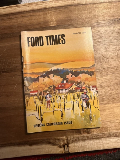 FORD TIMES FORD Motor Company Magazine 1978 March - Bagged & Boarded £4 ...