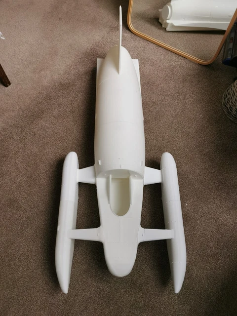 DONALD CAMPBELL'S BLUEBIRD K7 Large Scale Model Boat For Radio ...