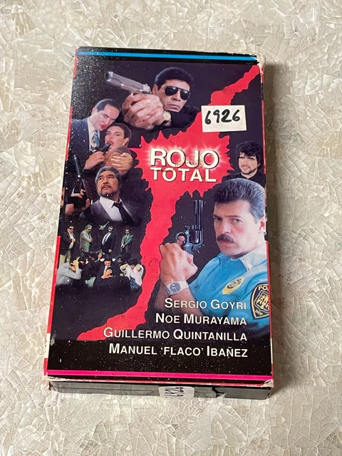 ROJO TOTAL SPANISH Mexican VHS Slip MDVC Sergio Goyri A2 EUR 4,48 ...