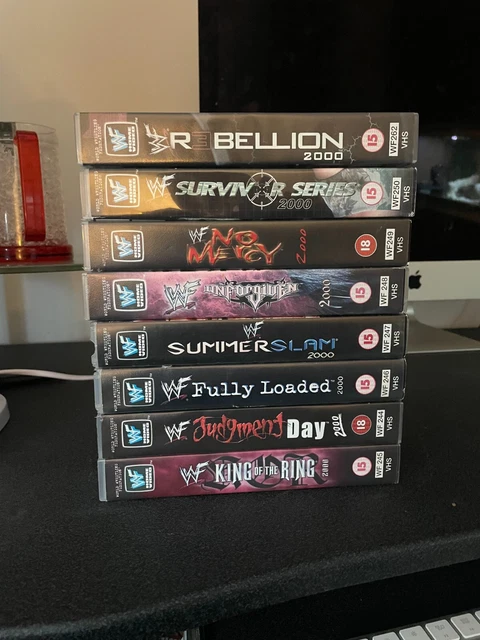 WWF/WWE 2000 PPVS - Judgment Day, King of the Ring, Fully Loaded e.g ...