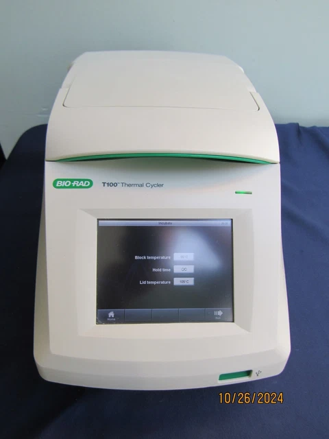 BIO RAD T100 Thermal Cycler Pcr Gene Analysis Touch Screen Unit ...