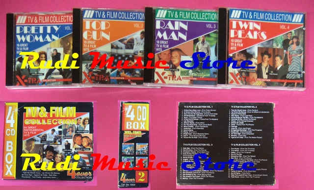CD TV & FILM COLLECTION Compilation BOX 4 CD no mc vhs dvd(C62) EUR 24 ...
