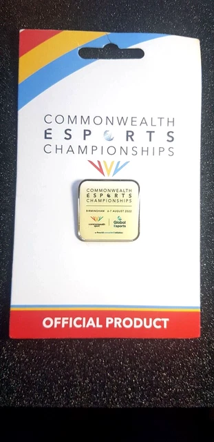 COMMONWEALTH GAMES BIRMINGHAM 2022 RARE ESPORTS Official Pin Badge No.2 ...
