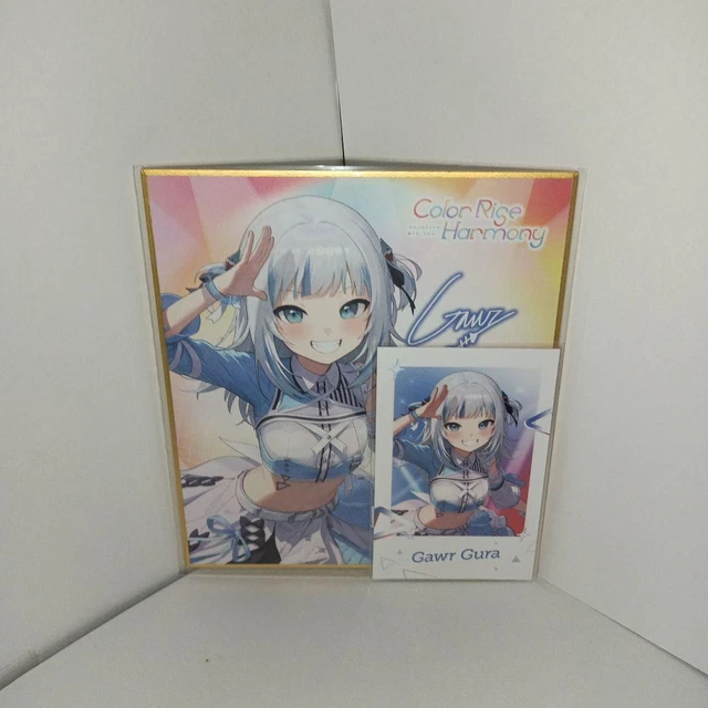 HOLOLIVE SUPER EXPO 2025 Limited Message card & cheki photo set Gawr ...