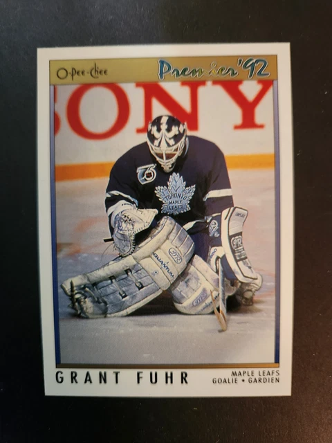 1991-92 O-PEE-CHEE PREMIER Grant Fuhr Hockey Card #100 Toronto Maple Leafs $0.01 - PicClick CA