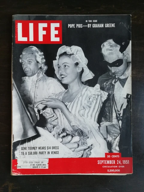 LIFE MAGAZINE JANUARY 21 1952 Dwight D Eisenhower - Palm Beach - Indio ...
