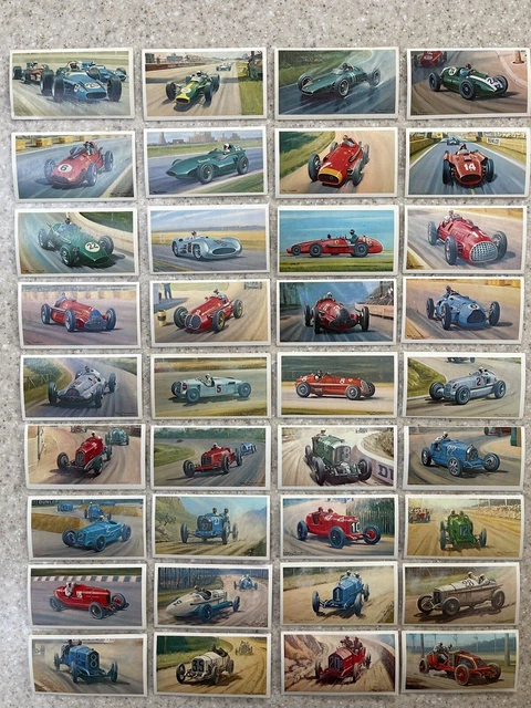 MOBIL - THE Story of Grand Prix Motor Racing 1971 Complete Set of 36 ...