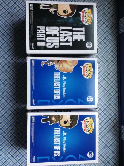FUNKO POP LAST Of Us Joel Ellie Clicker New Unopened w/Protectors $338. ...
