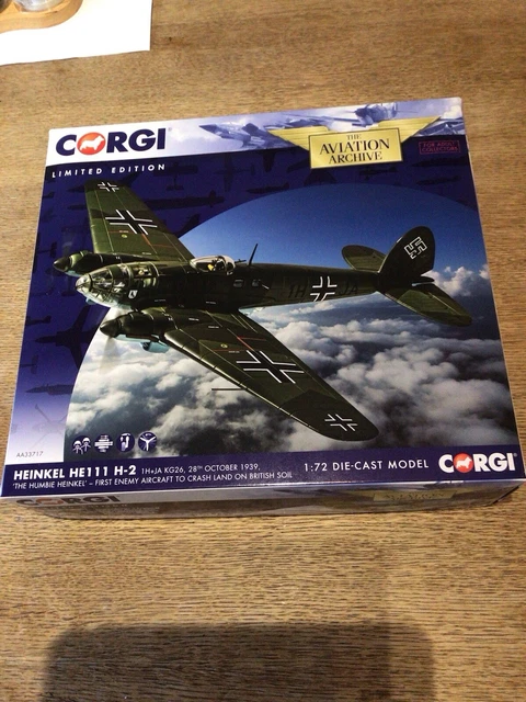 CORGI HEINKEL HE111 H-2 The Humbie Heinkel AA33717 £125.52 - PicClick UK