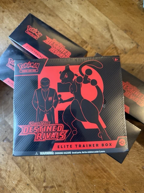 POKEMON TCG DESTINED Rivals ETB Elite Trainer Box- in hand £86.00 ...