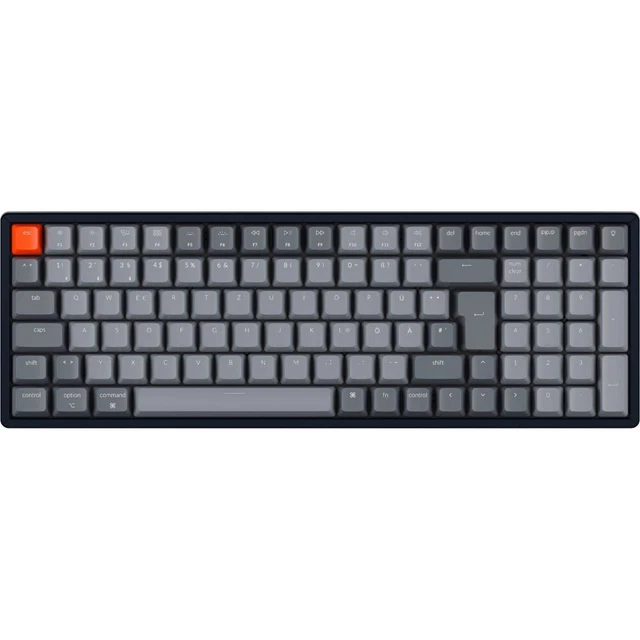 KEYCHRON K4 VERSION 2 Gateron Brown Aluminium RGB Gaming Tastatur ...