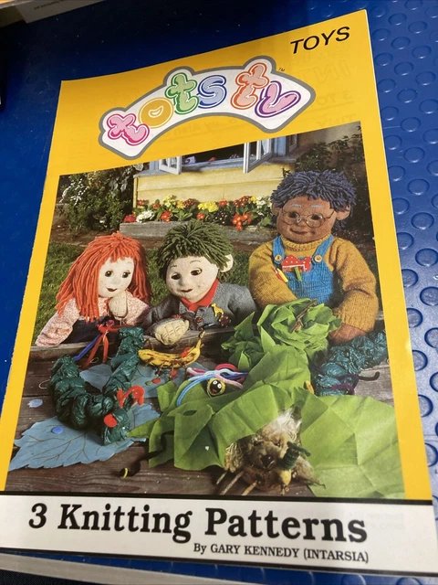 TOY KNITTING PATTERN Dolls Tots Tv Tilly Tiny Tom (30) £15.00 - PicClick UK
