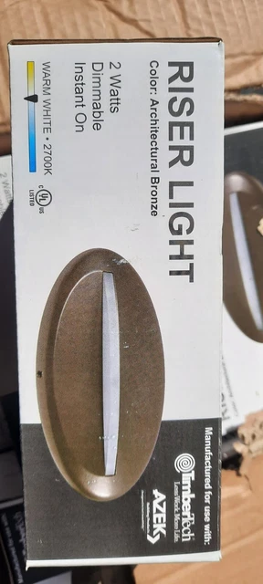 TIMBERTECH AZEK LED Riser Light $40.00 - PicClick