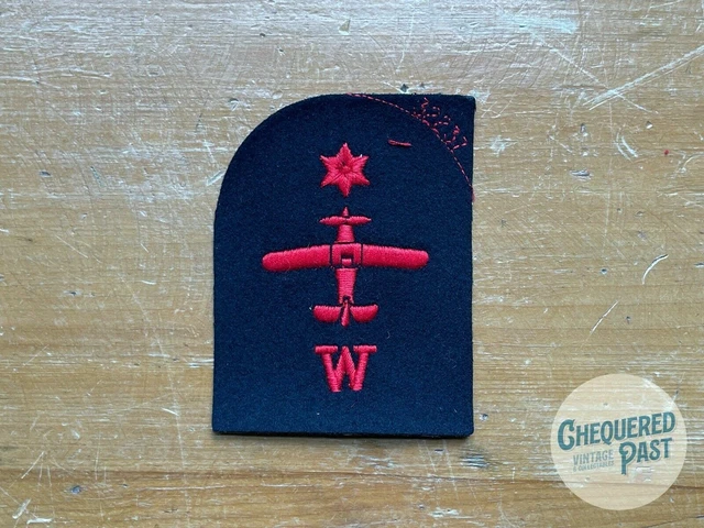 RAN ROYAL AUSTRALIAN Navy Airman First Class W Rate Patch Rank Rating ...