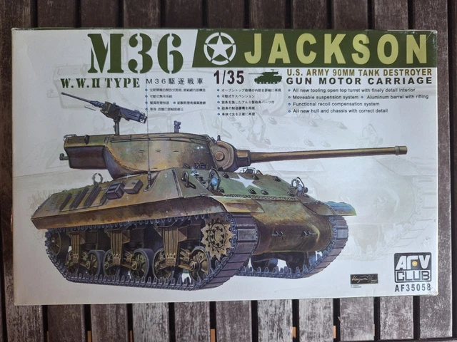 M36 JACKSON | AFV Club | Nr. AF35058 | 1:35 OVP EUR 30,00 - PicClick DE
