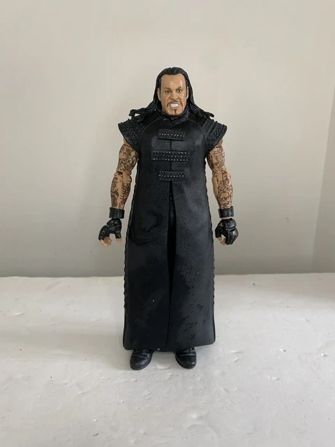 FIGURINE WWE UNDERTAKER Wrestling-Elite Series 8-Mattel + veste ...