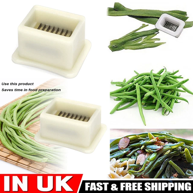 GREEN BEAN VEGETABLE Runner Slicer Stainless Steel Blade Cutter ...