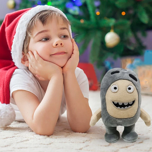 ODDBODS PLUSH STUFFED Toys 18CM Mini Figurines for Boys and Girls (Grey ...