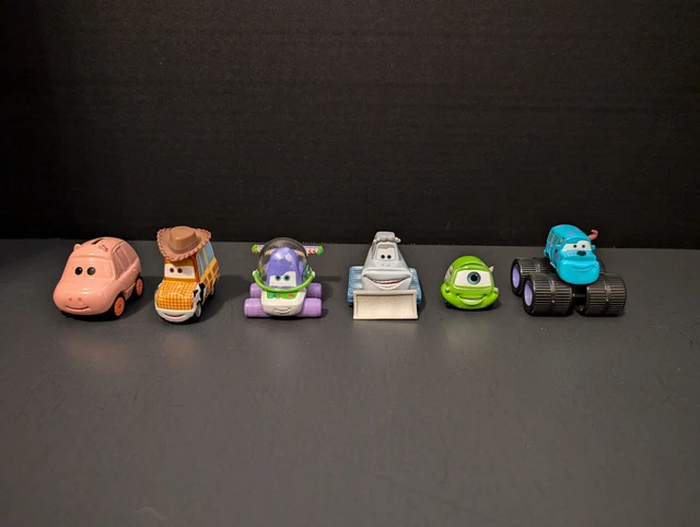 DISNEY PIXAR CARS Diecast Toy Story and Monsters INC W Buzz Woody Mike ...