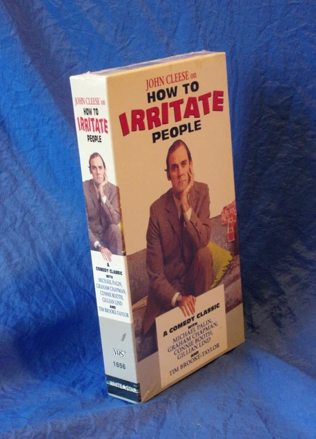 JOHN CLEESE ON HOW TO IRRITATE PEOPLE Monty Python Members VHS SEALED £ ...