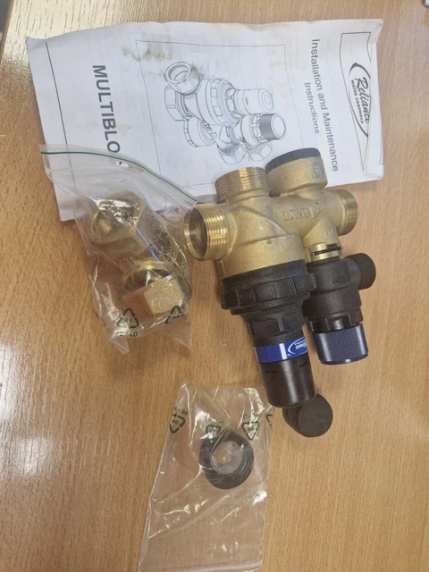 RELIANCE - 3 Bar Reducing 6 Bar Relief Inlet Control Multibloc Valve ...