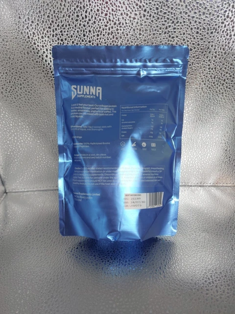 SUNNA SUPPLEMENTS - Halal Collagen Protein 250g Powder Exp 07/2030 ...