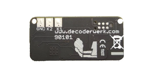 DECODERWERK 90101 1 Channel Servo Decoder, Lamp, Contacts, Bell, Crane, Swing $32.31 - PicClick AU