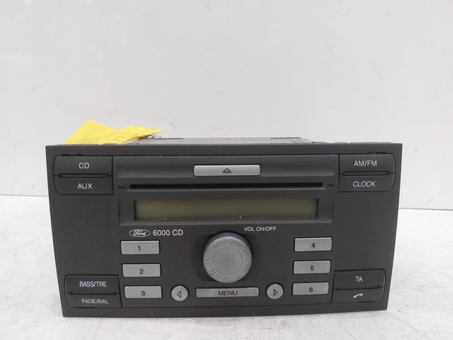 2007 FORD FOCUS Mk2 OEM Radio/CD/Stereo Head Unit No Code Available £28 ...