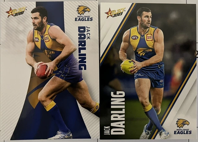 SELECT FOOTY STARS 2022 & 2023 Afl/Aflw Common Card Team Set - West ...
