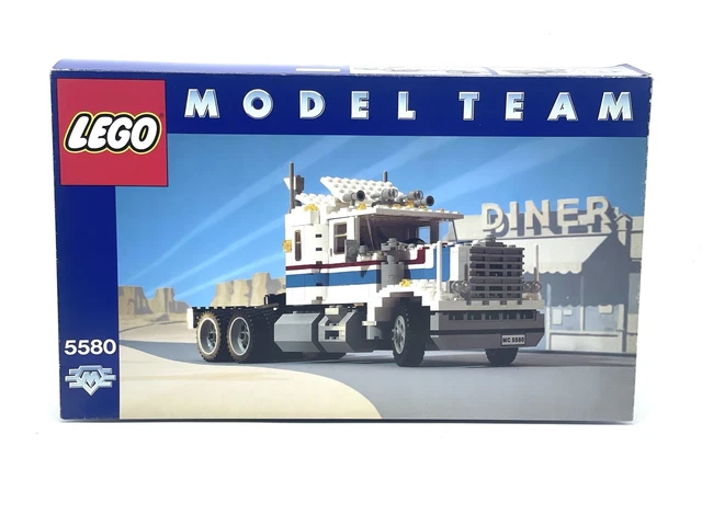 LEGO MODEL TEAM 5580 Highway Rig Truck 1986 Full Set Very Rare # MR EUR ...