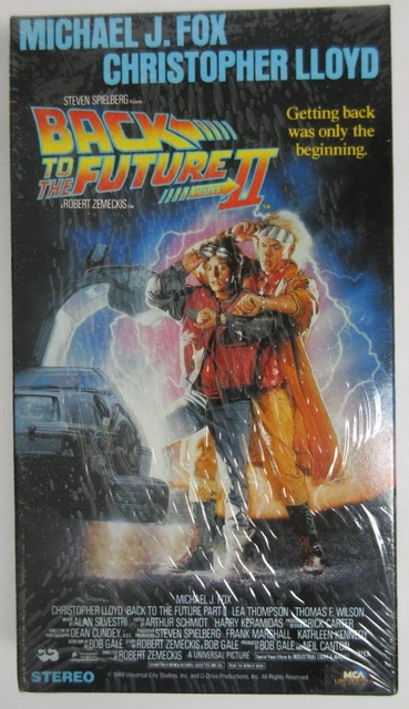 SEALED VHS TAPE "Back to the Future Part II (1989)" MCA Universal 1990 Spielberg £45.61 ...