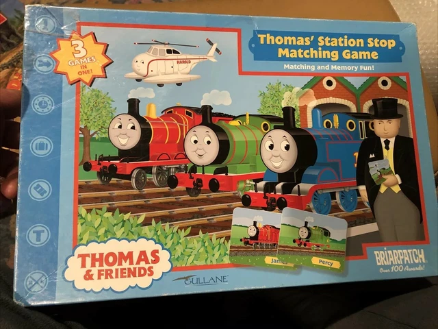 THOMAS’ STATION STOP Matching Game Thomas & Friends by Briarpatch ...