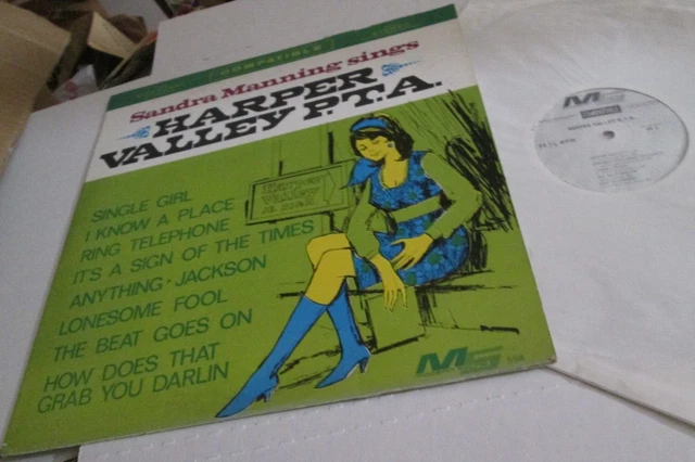 SANDRA MANNING SINGS Harper Valley Pta Lp 1968 Modern Sound Country ...