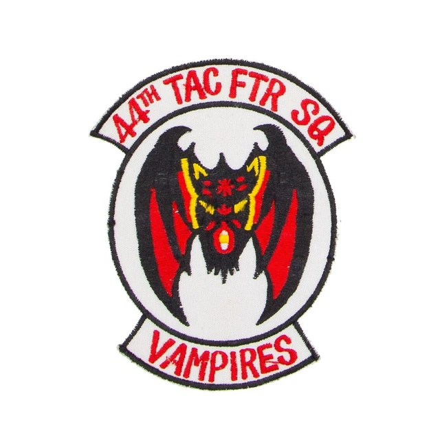 ORIGINAL 1960S VIETNAM Era USAF 44th TFS 'Vampires' Japan-Made Squadron ...