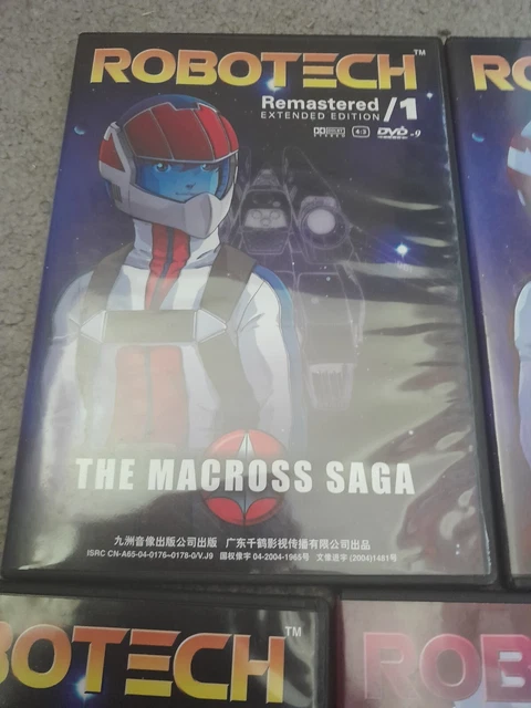 ROBOTECH REMASTERED LIMITED Collection Dvd 20th Anniversary Anime Ultra ...