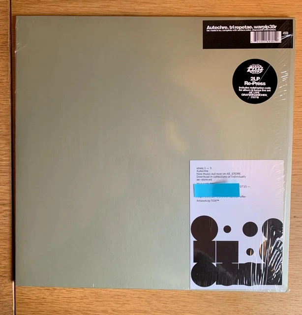AUTECHRE TRI REPETAE 2LP 2016 repress Warp £24.00 - PicClick UK