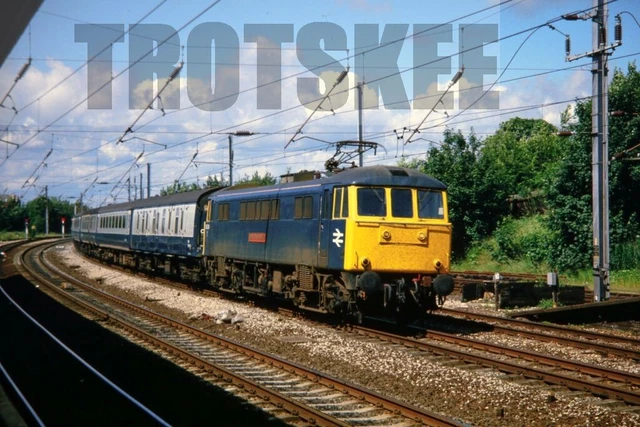 35MM SLIDE BR British Railways Electric Loco Class 86 86249 Lancaster ...